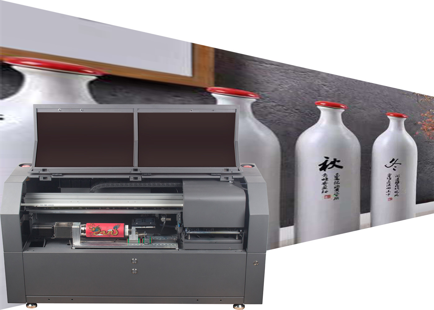 90s Cylindrical Inkjet Printer On Ceramic Glass Plastic Mug Bottle ...